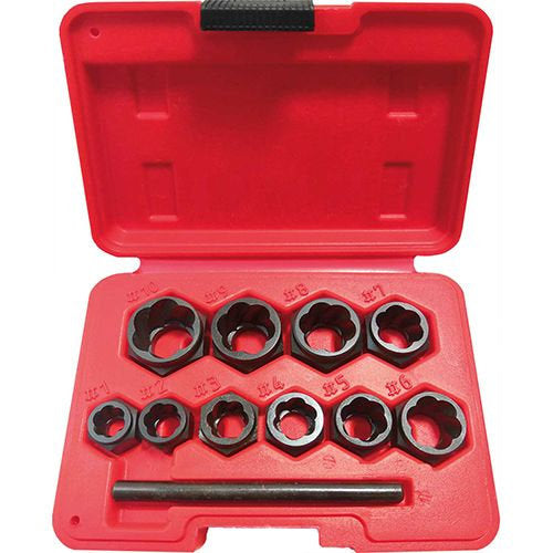 11 Pieces External Drive Thin Twist Extractor Socket Set - PKTool ...