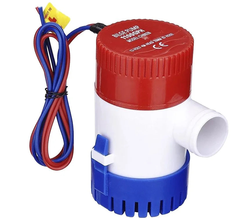 12V 2800LPH (750GPH) Bilge Pump, Moisture Tight Seals - LoadMaster ...