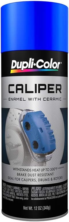 Caliper Blue Enamel Ceramic, Drums & Rotors 500°F 340g - Dupli-Color ...