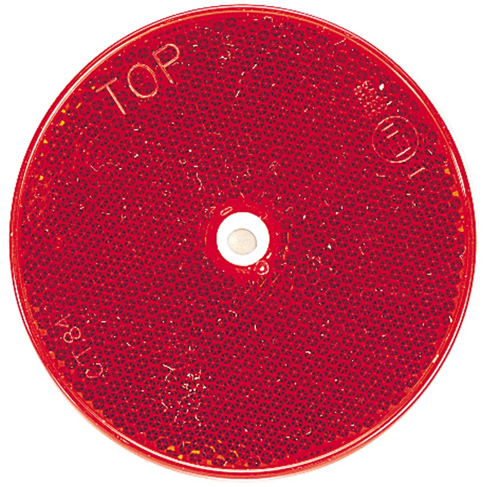 Red Retro Reflector With Fixing Bolt - Narva – Universal Auto Spares