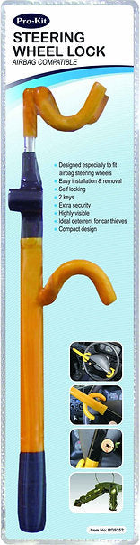 Air Bag Steering Lock 4-Way Tumbler Lock - PKTool – Universal Auto Spares