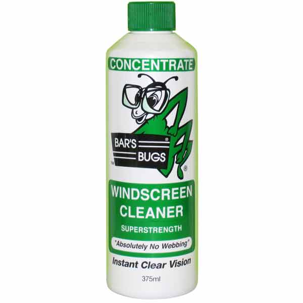 Windscreen Clean Bars Bugs 375ml - Bar's Bugs – Universal Auto Spares