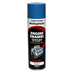 Engine Enamel Paint GM Blue Aerosol 400g - Motospray – Universal Auto ...