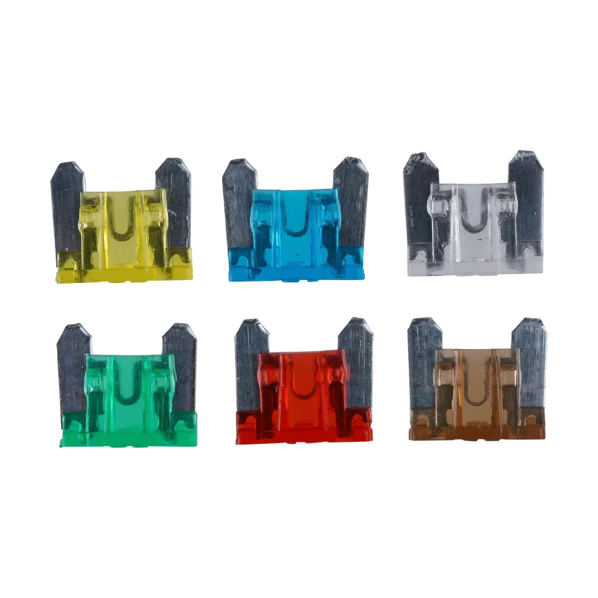 Micro Blade Car Fuses 6 Piece 7.5Amp - 30Amp Emergency Packs - VoltFlo ...