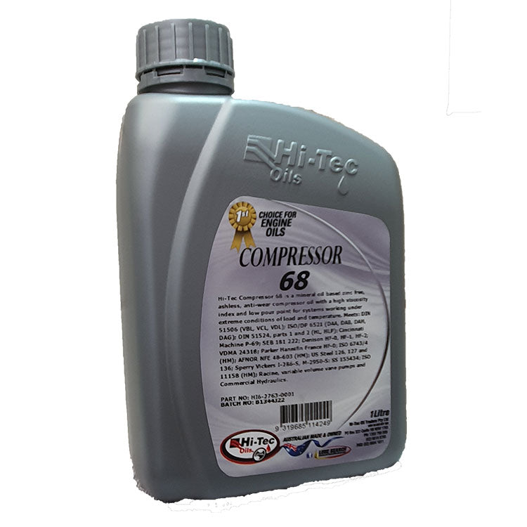 Compressor Oil 68 - Hi-Tec – Universal Auto Spares