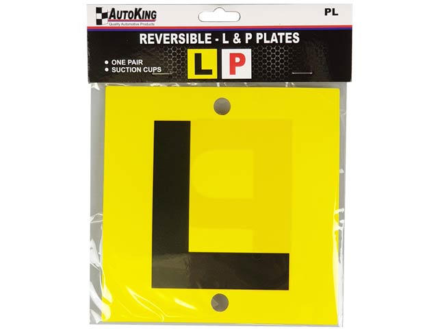 P + L Plates Reversible (Pair) - AUTOKING – Universal Auto Spares