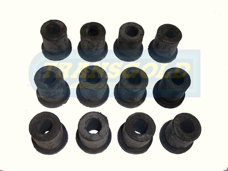 (BK) Front/Rear Spring Bush Kit Toyota Landcruiser 40-74, 75 Series Fr ...