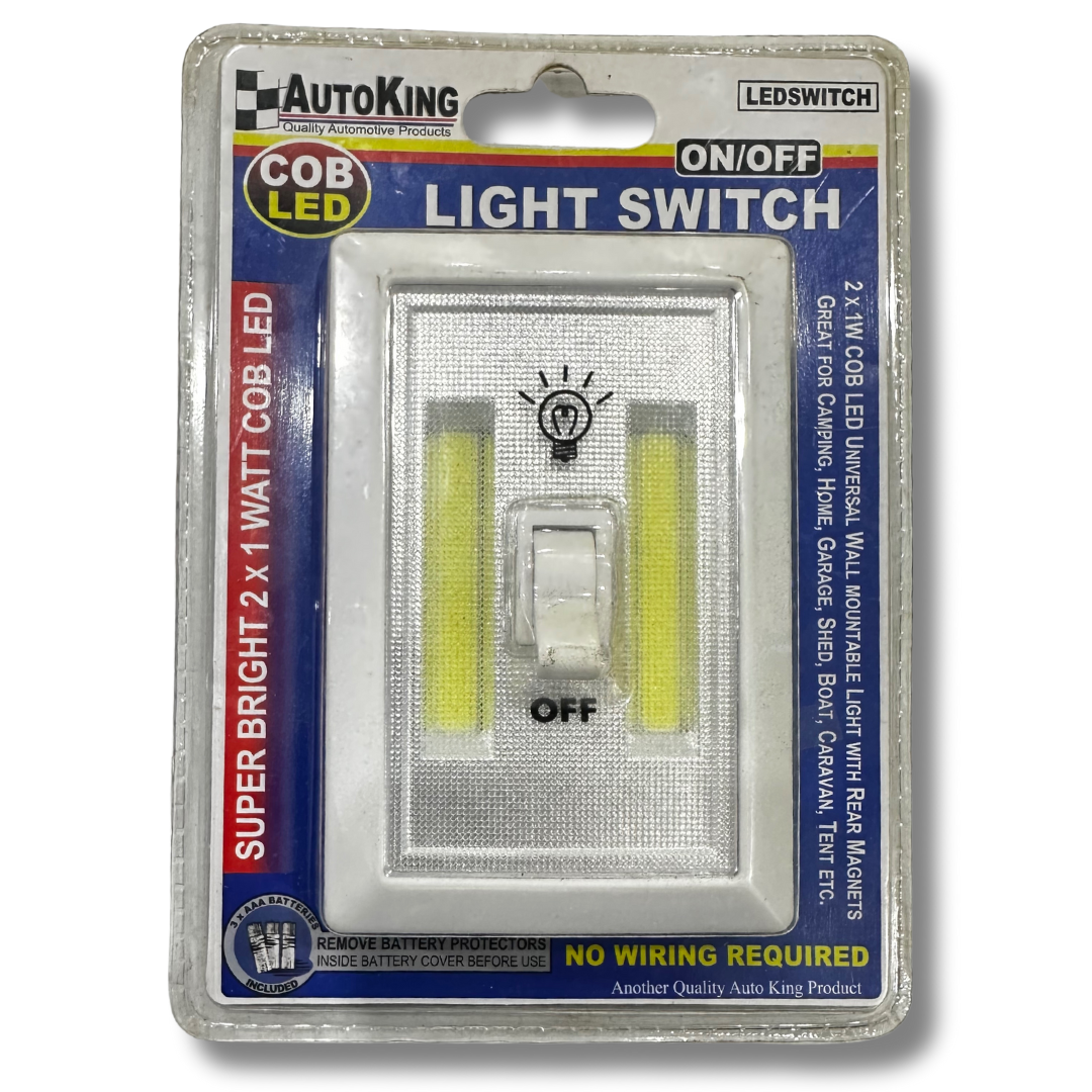 COB LED Light Switch On/Off Super Bright 2 x 1 Watt - AutoKing ...