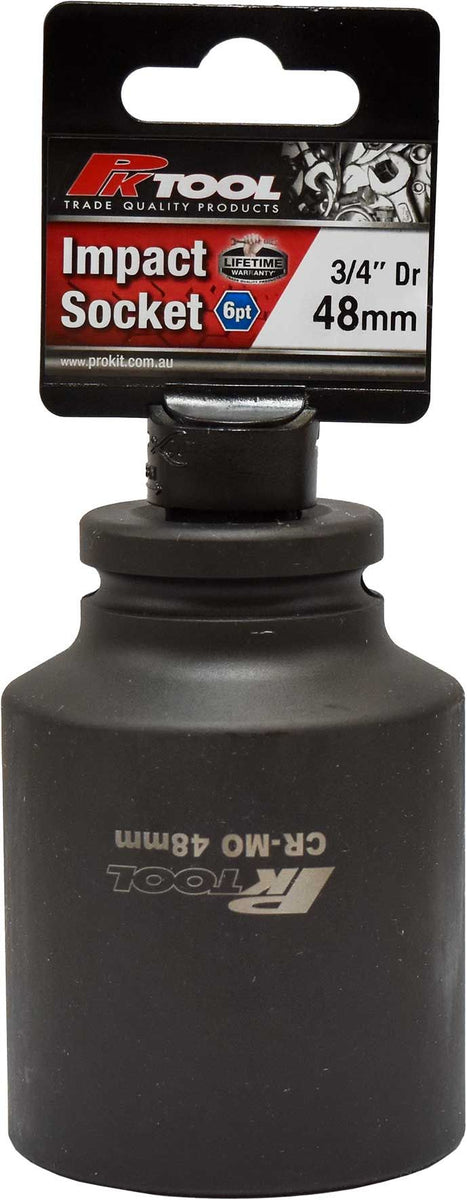 48mm Impact Socket 3/4" Dr - PKTool – Universal Auto Spares