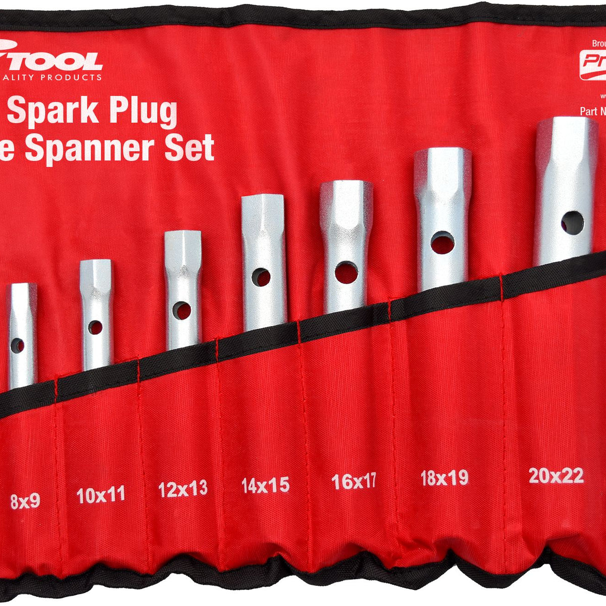 9 Piece Spark Plug Tube Spanner Set – PKTool – Universal Auto Spares