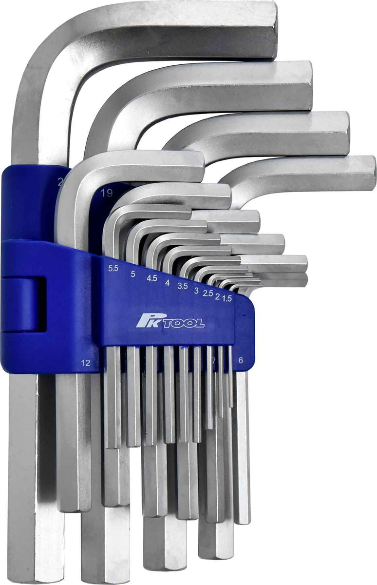 19 Piece Short Jumbo Hex Key Set - PKTool – Universal Auto Spares