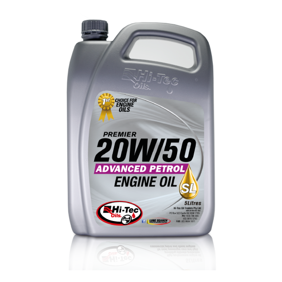 Premier 20W/50 SL - Hi-Tec Oils – Universal Auto Spares